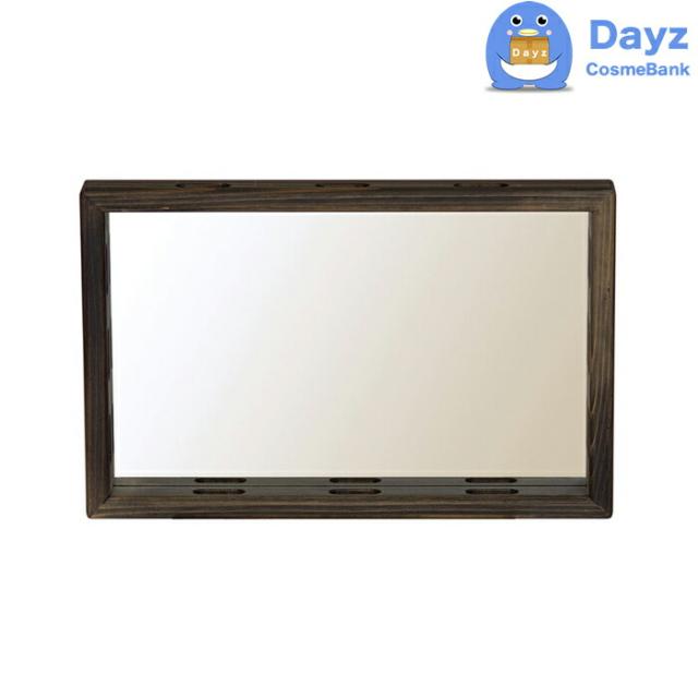 ワイエスパーク F10 10.5 専用 収納ミラー　ブラック　｜　YSパーク ナチュラルウッドワゴン　YS PARK サロン ワゴン　｜　キャンセル・返品不可商品