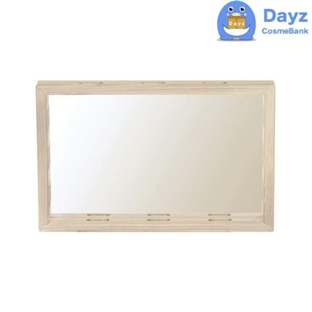 ワイエスパーク F10 10.5 専用 収納ミラー　ホワイト　｜　YSパーク ナチュラルウッドワゴン　YS PARK サロン ワゴン　｜　キャンセル・返品不可商品