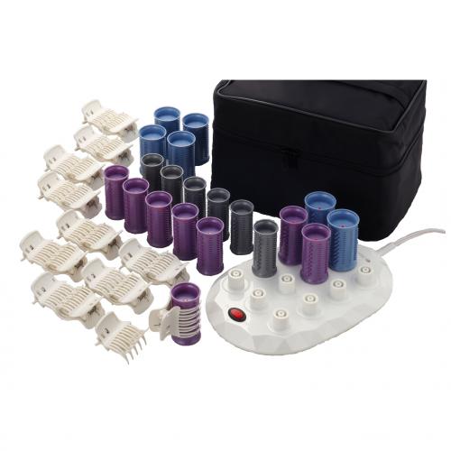 クレイツイオン ホットカーラーCIH-W12 ｜12P 国内仕様 CREATEs カール イオン加工 高いキープ力｜RB