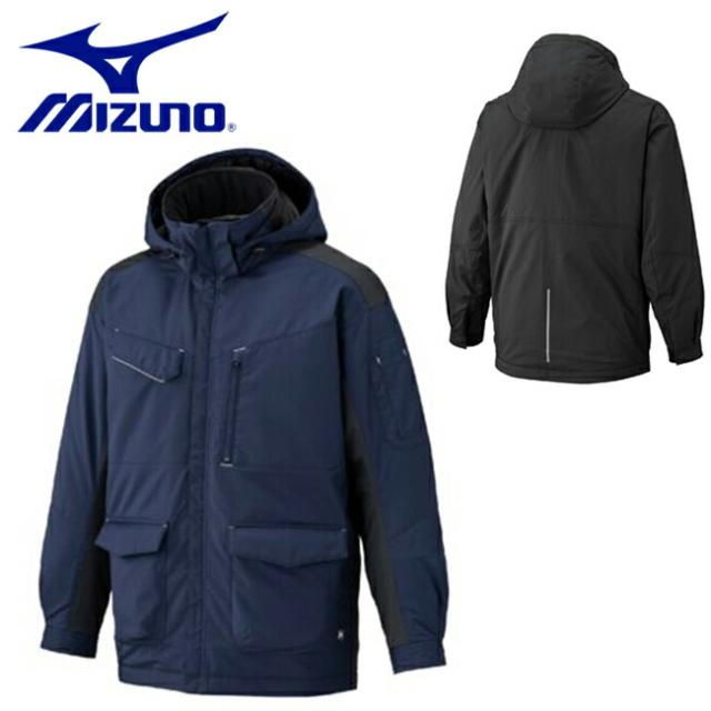 ミズノ mizuno プレスサーモ中綿ブルゾン(ハーフ丈)【F2JEC910】