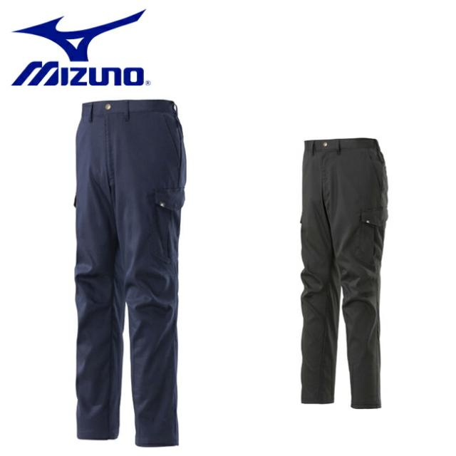 ミズノ mizuno 通年 素材 ストレッチ ワークパンツ【F2JFA181】| 作業服 作業着 パンツ