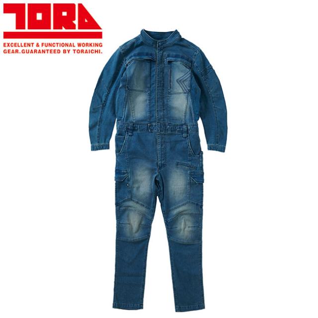寅壱 デニムツナギ 8890-501 |  寅壱 作業服 ワークウェア 高機能 おしゃれ メンズ 人気