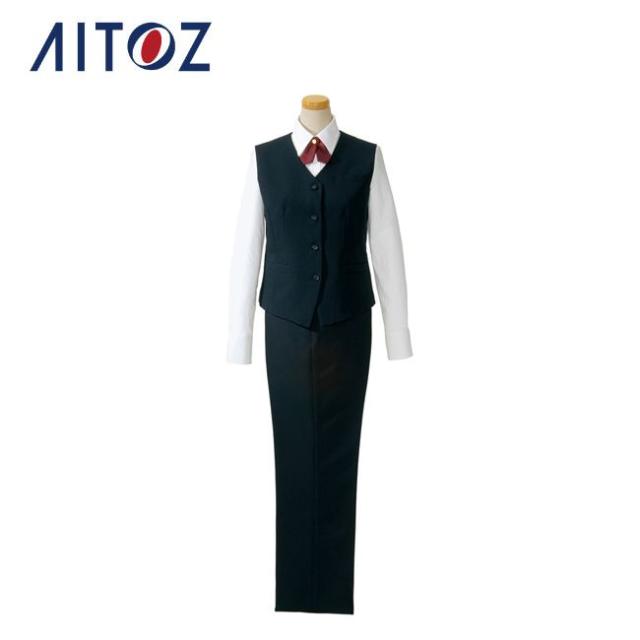 AZ-152 アイトス レディースシングルベスト ｜ 作業着 作業服 オフィス ユニフォーム メンズ レディース