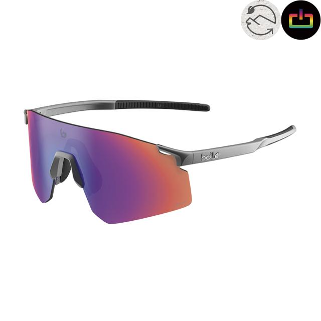 スポーツサングラス BS057001 C-ICARUS Titanium Matte Volt UltraV