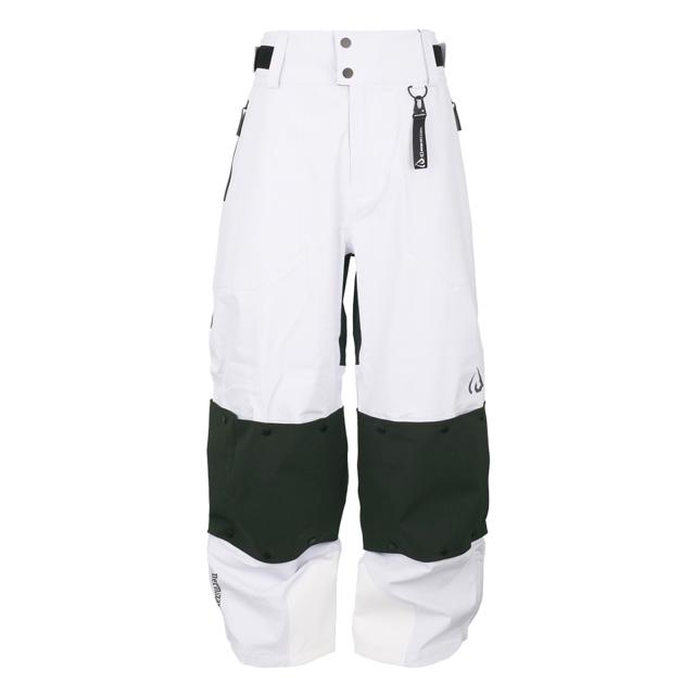 ID one スキー ウェア パンツ スノーボード モーグル SKIWEAR MOGUL3L H.Sel PT WT/KH ホワイト カーキ アイディーワン