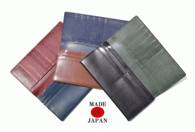 栃木レザー バイカラー ロングウォレット 長財布 革 本革 レディース