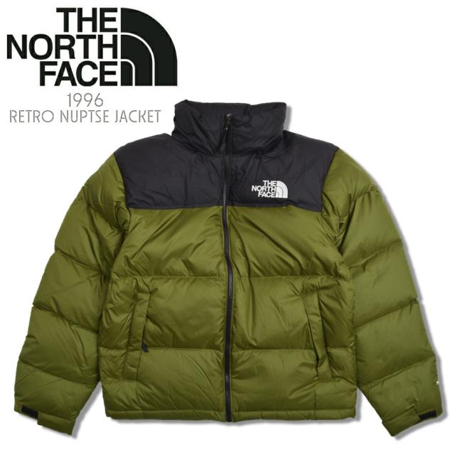 ノースフェイス THE NORTH FACE ダウンジャケット 1996 レトロ ヌプシジャケット 700 メンズ  NF0A3C8D FOREST-OLIVE オリーブ 緑