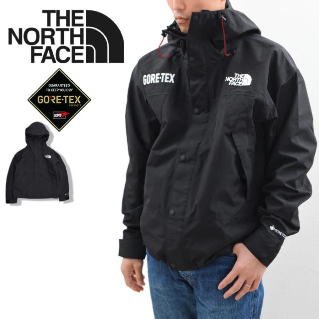 ノースフェイス マウンテン パーカー メンズ マウンテンジャケット THE NORTH FACE ゴアテックス GORE-TEX NF0A831M ロゴ ブラック アウター ダブルジップ アウトドア