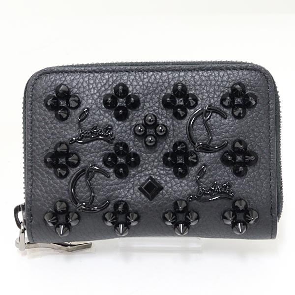 クリスチャン ルブタン Christian Louboutin パネトーネパース ブラック 【中古】Sランク