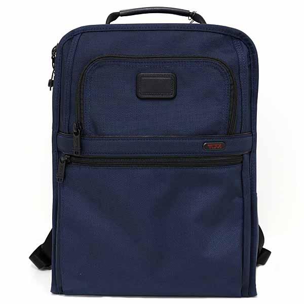 トゥミ TUMI スリム・エクスパンダブル・ブリーフ・パック Silm Expandable Brief Pack バックパック リュックサック ネイビー 未使用品