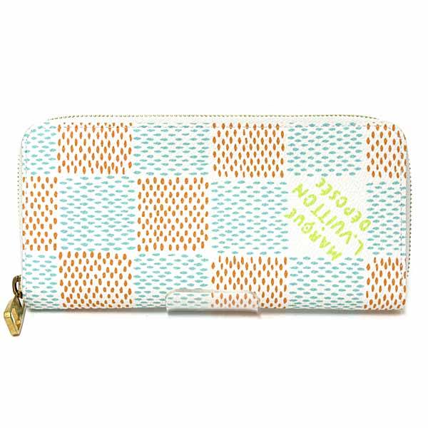 ルイ ヴィトン LOUIS VUITTON ジッピーウォレット･ヴェルティカル ラウンドファスナー長財布 ダミエ･ヘリテージ N40675 【中古】A