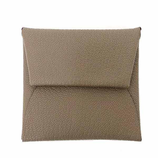 エルメス HERMES ケース バスティア シェーブルミゾル エトゥープ B刻印(2023年製)  小銭入れ 財布 未使用品