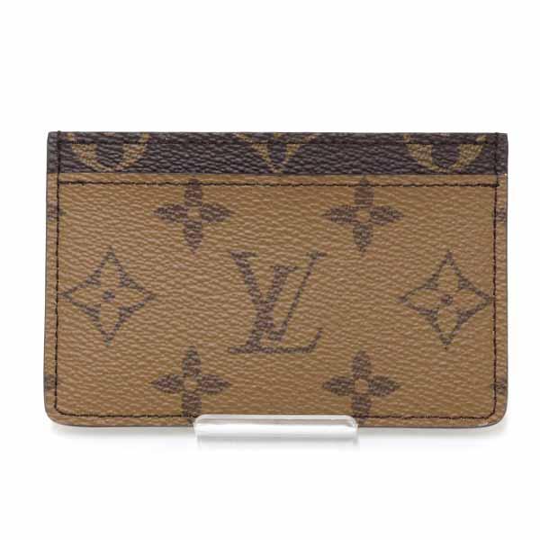 ルイ ヴィトン LOUIS VUITTON カードケース ポルト カルト･サーンプル 名刺入れ モノグラム･リバース M69161 ブラウン系 未使用品
