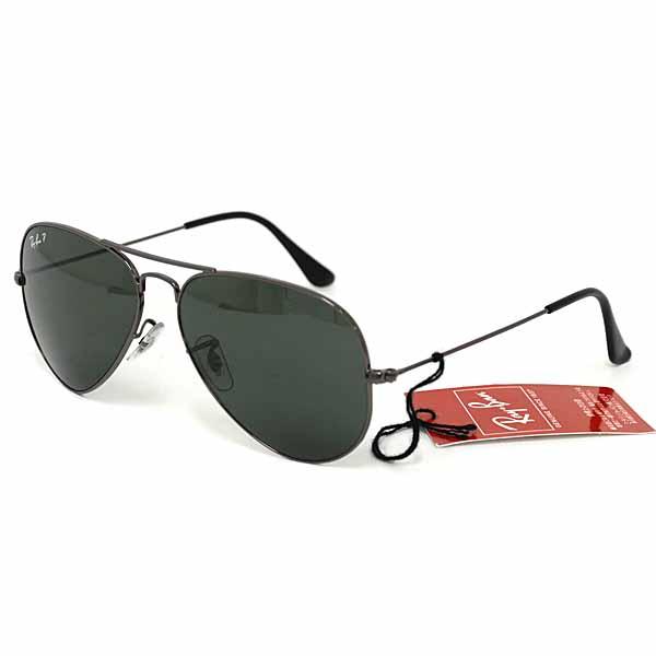 レイバン Ray-Ban サングラス AVIATOR LARGE L アビエーター ファッション用グラス 偏光レンズ ポラライズド RB3025 【中古】A