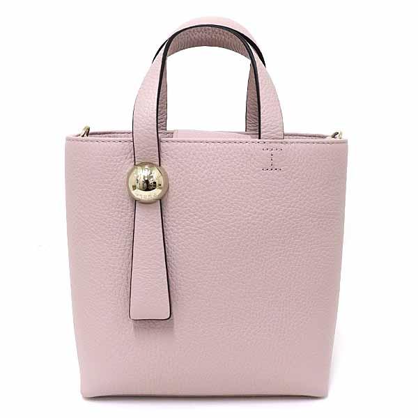 フルラ Furla  縦型クロスボディ ミニバッグ ショルダーバッグ FURLA スフェラ グレインカーフスキン WE00666 ピンク 【中古】S
