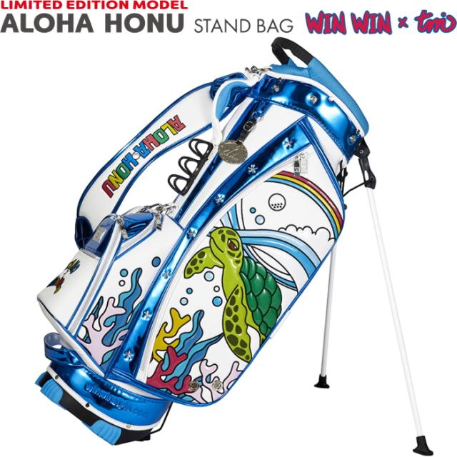 WINWIN STYLE ウィンウィンスタイル ALOHA HONU STAND BAG LEM スタンドバッグ 【アロハホヌ/TAMOコラボ ...
