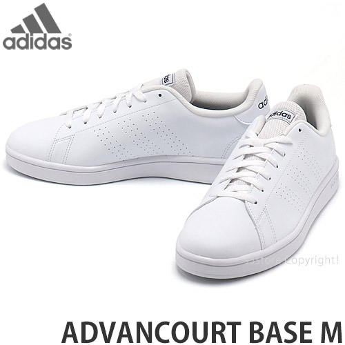 アディダス ADVANCOURT BASE M アドバンコート ベース カラー:FWホワイト/FWホワイト/Sネイビーの通販はau PAY ...