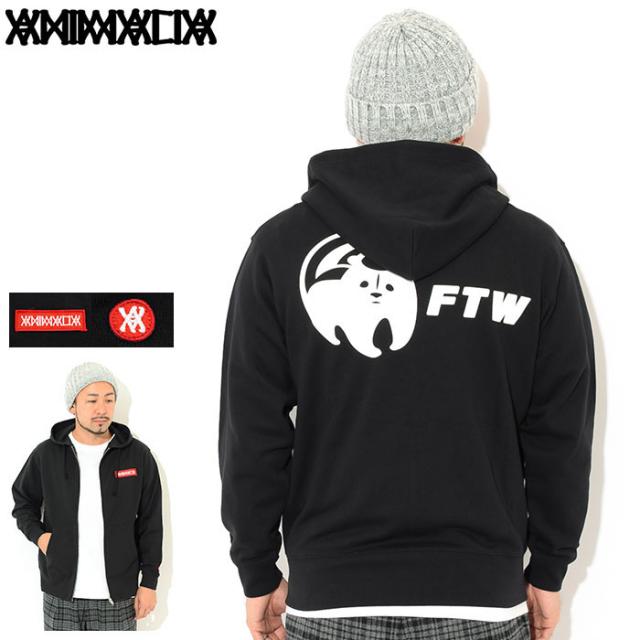 アニマリア ANIMALIA パーカー ジップアップ メンズ FTW ジップ アップ フーディ ( animalia FTW Zip Up Hoodie ジップパーカー フード フーディー スウェット フルジップ Zip up Hoody Parker トップス AN21A-SW08 ) ice field icefield