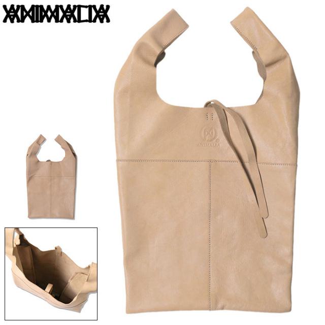 アニマリア ANIMALIA トートバッグ ゴート スキン ( animalia Goat Skin Tote Bag 本革 山羊革 ヤギ革 レザー AN22SU-AC04 ) ice field icefield