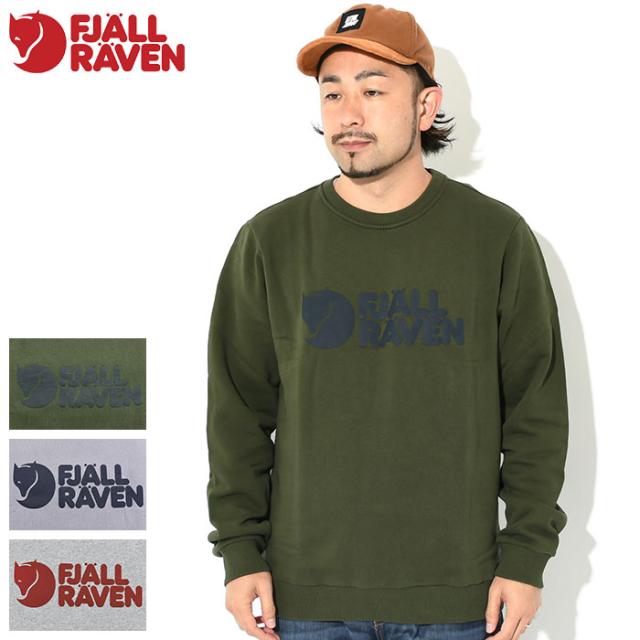 フェールラーベン FJALLRAVEN トレーナー メンズ フェールラーベン ロゴ クルー スウェット ( Fjallraven Logo Crew Sweat スエット トレナー トレイナー トップス アウトドア トレッキング 登山 メンズ 男性用 FJALL RAVEN フェール ラーベン 84142 )