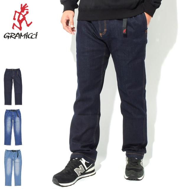 グラミチ GRAMICCI パンツ メンズ  ストレッチ デニム クロップド NN ( GRAMICCI Stretch Denim Cropped NN Pant クライミングパンツ テーパードパンツ ジーンズ ジーパン Gパン Jean ボトムス メンズ 男性用 G112-OGSD ) ice field icefield