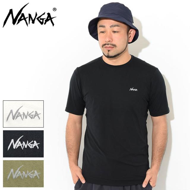 ナンガ NANGA Tシャツ 半袖 メンズ ドライ ベース レイヤー ( NANGA Dry Base Layer S/S Tee ティーシャツ T-SHIRTS カットソー トップス メンズ 男性用 NW2211-1G504 )[M便 1/1] ice field icefield