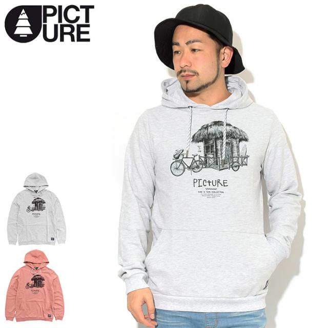 ピクチャー PICTURE パーカー プルオーバー メンズ ウィントン ( picture Winton Pullover Hoodie フード フーディ スウェット Pull Over Hoody Parker トップス メンズ 男性用 アウトドア MSW259 ) ice field icefield