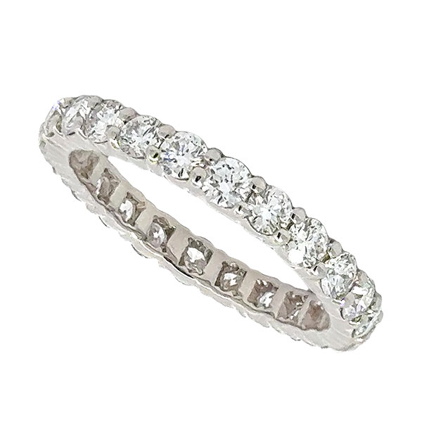 送料無料・返品可♪ハリーウィンストン プロングセット フルエタニティ ダイヤ リング PT950 8号 新品仕上げ済み♪【中古】の通販はau PAY マーケット - HAPPY BRAND ...