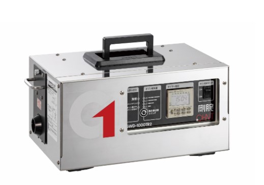 【】ｵｰﾆｯﾄ GWD-1000TR2   ｵｿﾞﾝ発生量250-1000mg/h 単100V  49W : ﾎﾟｰﾀﾌﾞﾙ設置兼用ｵｿﾞﾝ除菌脱臭機 剛腕+24時ﾀｲﾏｰ∴OHNIT 業務用 ﾎﾃﾙ 食品 医療 福祉 施設 除菌 脱臭