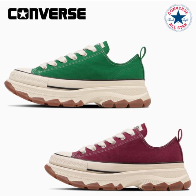コンバース スニーカー ローカット オールスター トレックウエーブ ＦＳ ＯＸ レディース 厚底 CONVERSE ALL STAR TREKWAVE FS OX 【送料無料】