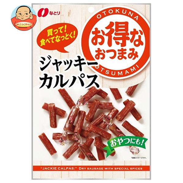 なとり お得なおつまみ ジャッキーカルパス 117g×10袋入×（2ケース）｜ 送料無料 ソーセージ お菓子 袋 おつまみ