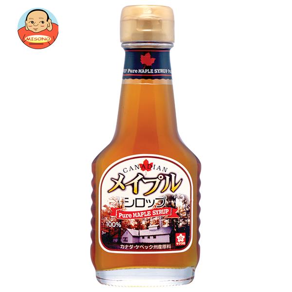 加藤美蜂園 サクラ印 メイプルシロップ 150g瓶×12本入×(2ケース)｜ 送料無料 嗜好品 シロップ 菓子材料 メープルシロップ 瓶