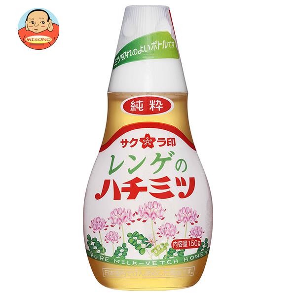 加藤美蜂園 サクラ印 純粋レンゲハチミツ 150g×15本入×(2ケース)｜ 送料無料 嗜好品 シロップ はちみつ 蜂蜜