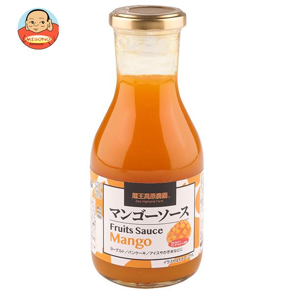 和歌山産業 マンゴーソース 320g×12(6×2)本入×(2ケース)｜ 送料無料 調味料 フルーツ ソース 果物　マンゴー