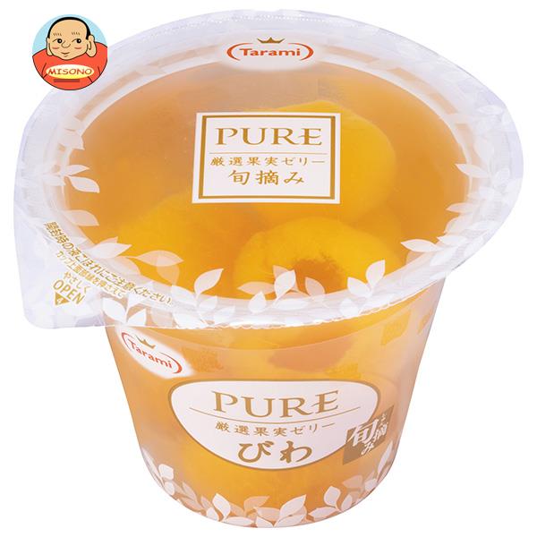 たらみ PURE びわ 270g×18(6×3)個入×(2ケース)｜ 送料無料 ゼリー 枇杷 ビワ お菓子 おやつ