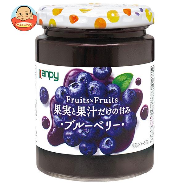 カンピー Fuits×Fruits ブルーベリー 260g瓶×12個入×(2ケース)｜ 送料無料 一般食品 スプレッド ジャム 瓶 ブルーベリー