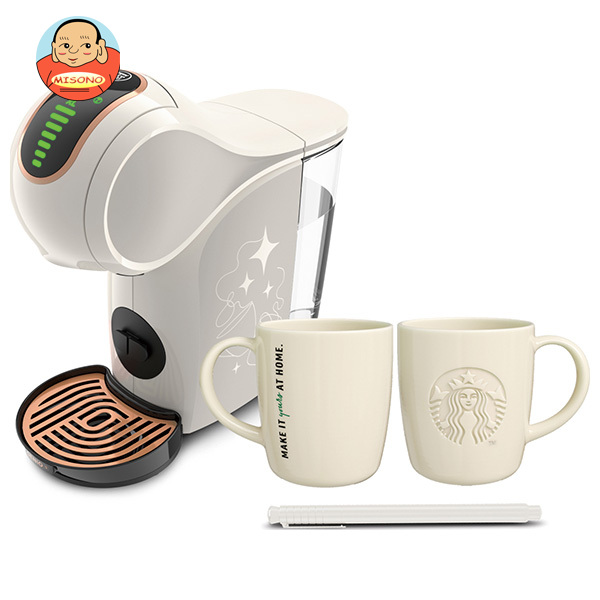 ネスレ日本 ネスカフェドルチェグスト ジェニオエスシェア クリームホワイト スターバックス体験セット 1個入｜ 送料無料 コーヒーメーカー コーヒー ジェニオエス