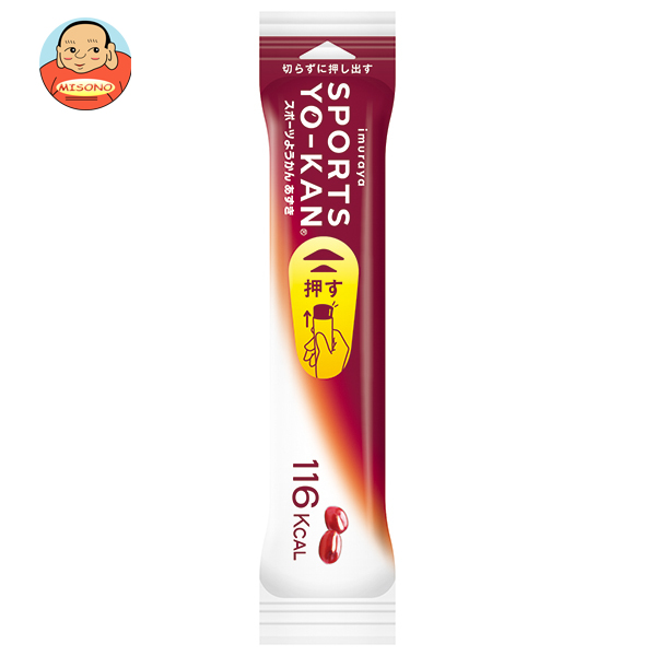 井村屋 スポーツようかん あずき 40g×100個入｜ 送料無料 お菓子 和菓子 羊羹 手軽 片手 小豆