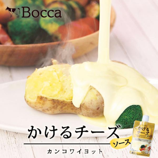 牧家 かけるチーズソース カンコワイヨット 3パック入 5袋セット 送料無料 北海道 チーズ BOCCA ソース 万能 ご当地 ギフト プレゼント 料理 牛 乳製品 お土産