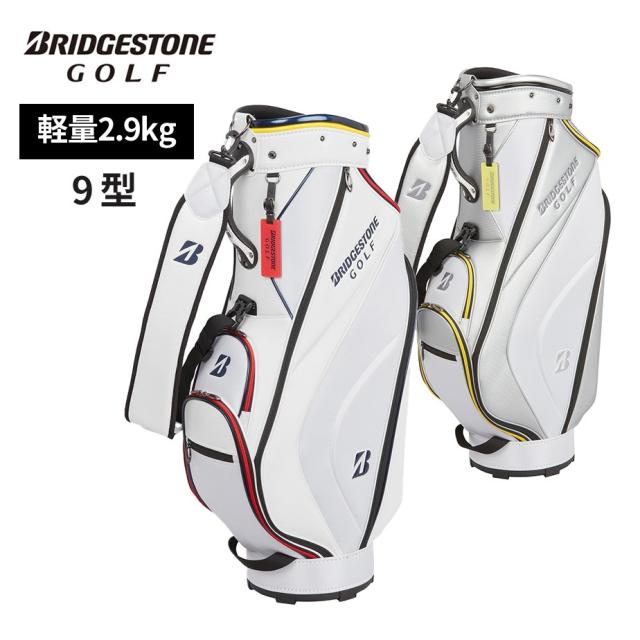 ブリヂストン ゴルフ 軽量ベーシックモデル キャディバッグ CBG422 メンズ 9型 2025年追加カラー BRIDGESTONE GOLF