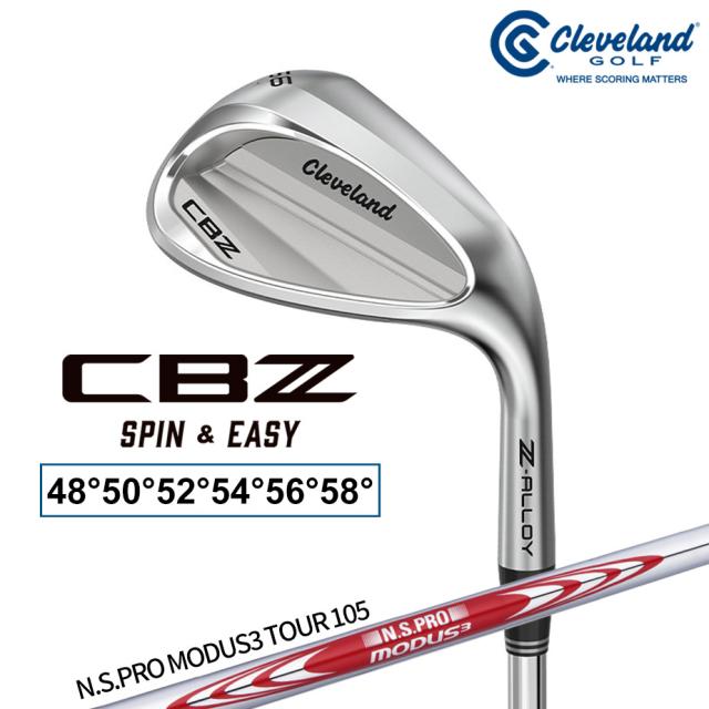 クリーブランド CBZ ウェッジ N.S.PRO MODUS3 TOUR 105 スチールシャフト メンズ 右用 ゴルフ Cleveland シービーゼット WEDGE