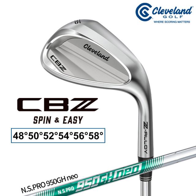 クリーブランド CBZ ウェッジ N.S.PRO 950GH neo スチールシャフト メンズ 右用 ゴルフ Cleveland  シービーゼット WEDGE