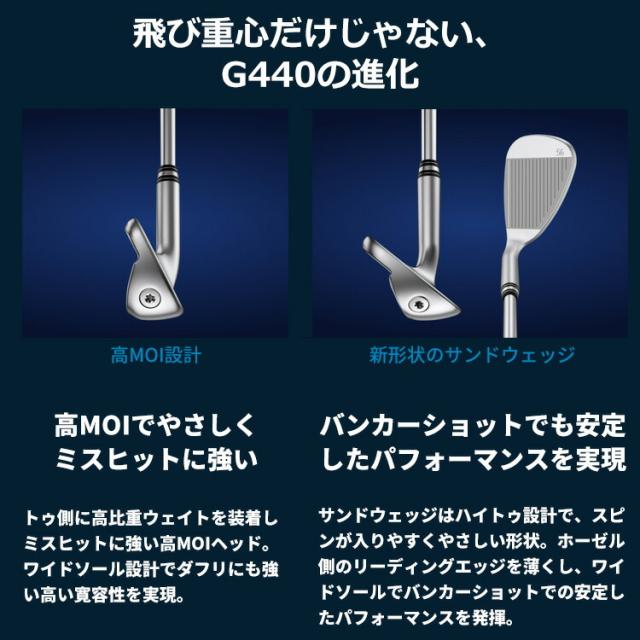 【カスタムフィッティング】ピン G440 単品アイアン N.S.PRO MODUS3 TOUR 105 スチールシャフト メンズ 左用 ゴルフ 日本正規品 PING メーカーカスタム