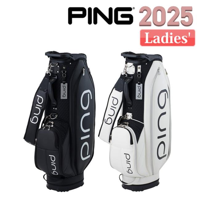 ピン CB-L2501 クール キャディバッグ  レディース ゴルフ用品 2025年モデル PING