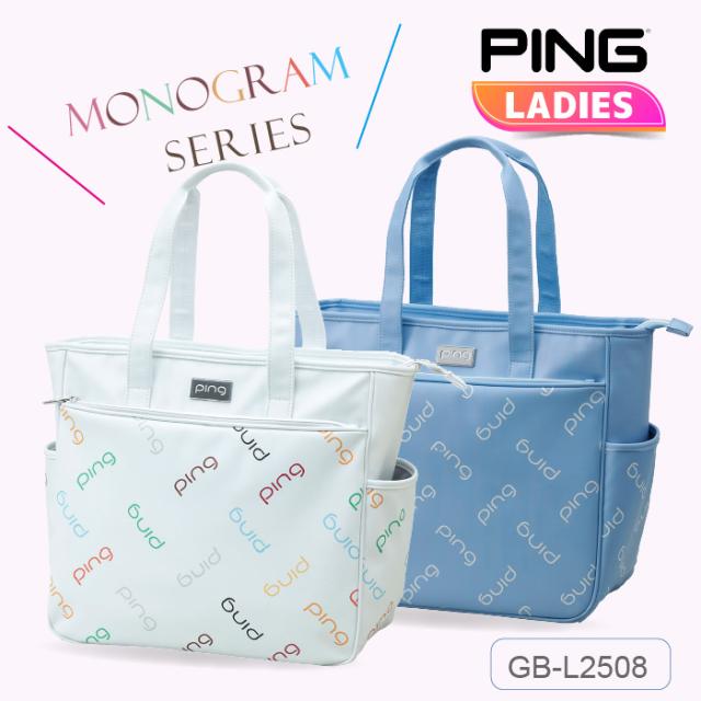 ピン モノグラム トートバッグ GB-L2508 レディース バッグ ゴルフバッグ ゴルフ PING