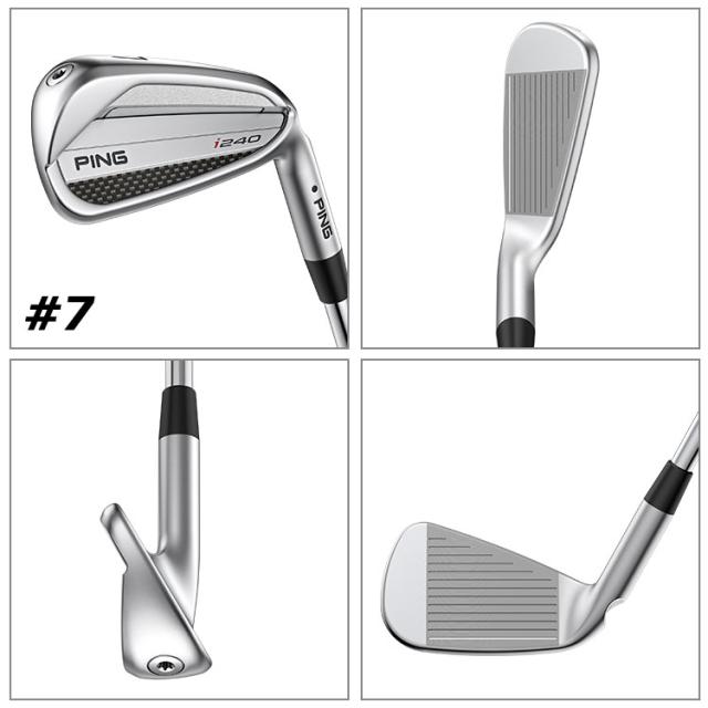カスタム ピン i240 単品アイアン N.S.PRO MODUS3 SYSTEM3 TOUR 125 シャフト  2025モデル 右用 日本正規品 PING メーカーカスタム 特注