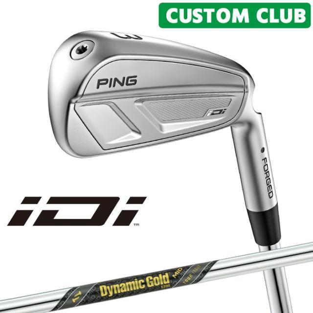 メーカーカスタム ピン iDi ドライビングアイアン Dynamic Gold MID TOUR ISSUE スチールシャフト  2025モデル 右用 日本正規品 PING