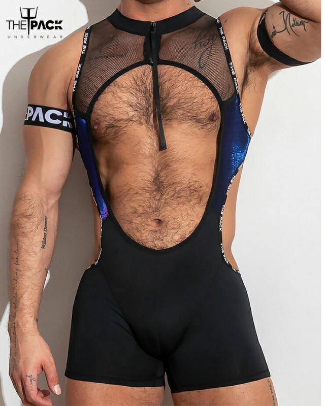 Argus BodySuit セクシー 華やかさが融合 魅力 メッシュ生地 スポーティ プール 情熱 誘惑 ワンピース ビーチパーティー