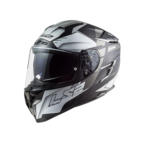 LS2 HELMETS:ヘルメット CHALLENGER F MATT TITANIUM SILVER XXLサイズ 1198C006 の通販 ...