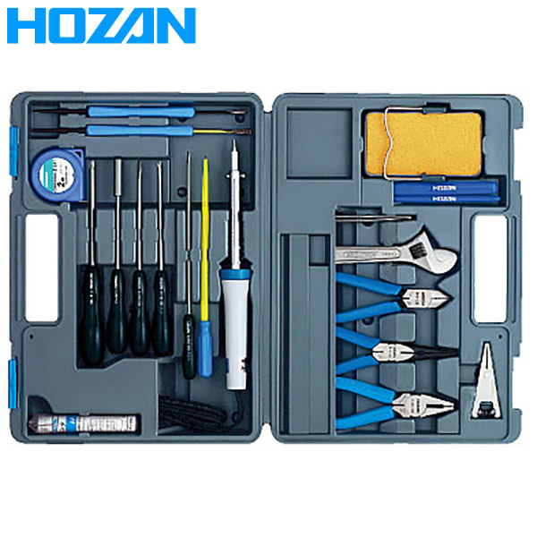 HOZAN(ホーザン):工具セット S-22-230 手提げタイプの(230V) 20点 S-22-230 の通販はau PAY マーケット - イチネンネット | au PAY マーケット ...
